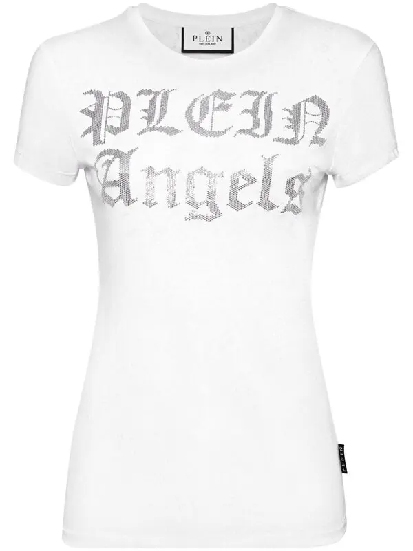 Philipp Plein Snakeskin-print T-shirt - ""01 White""